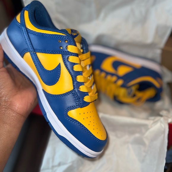 Nike | Shoes | Ucla Yellow Blue Low Dunk | Poshmark